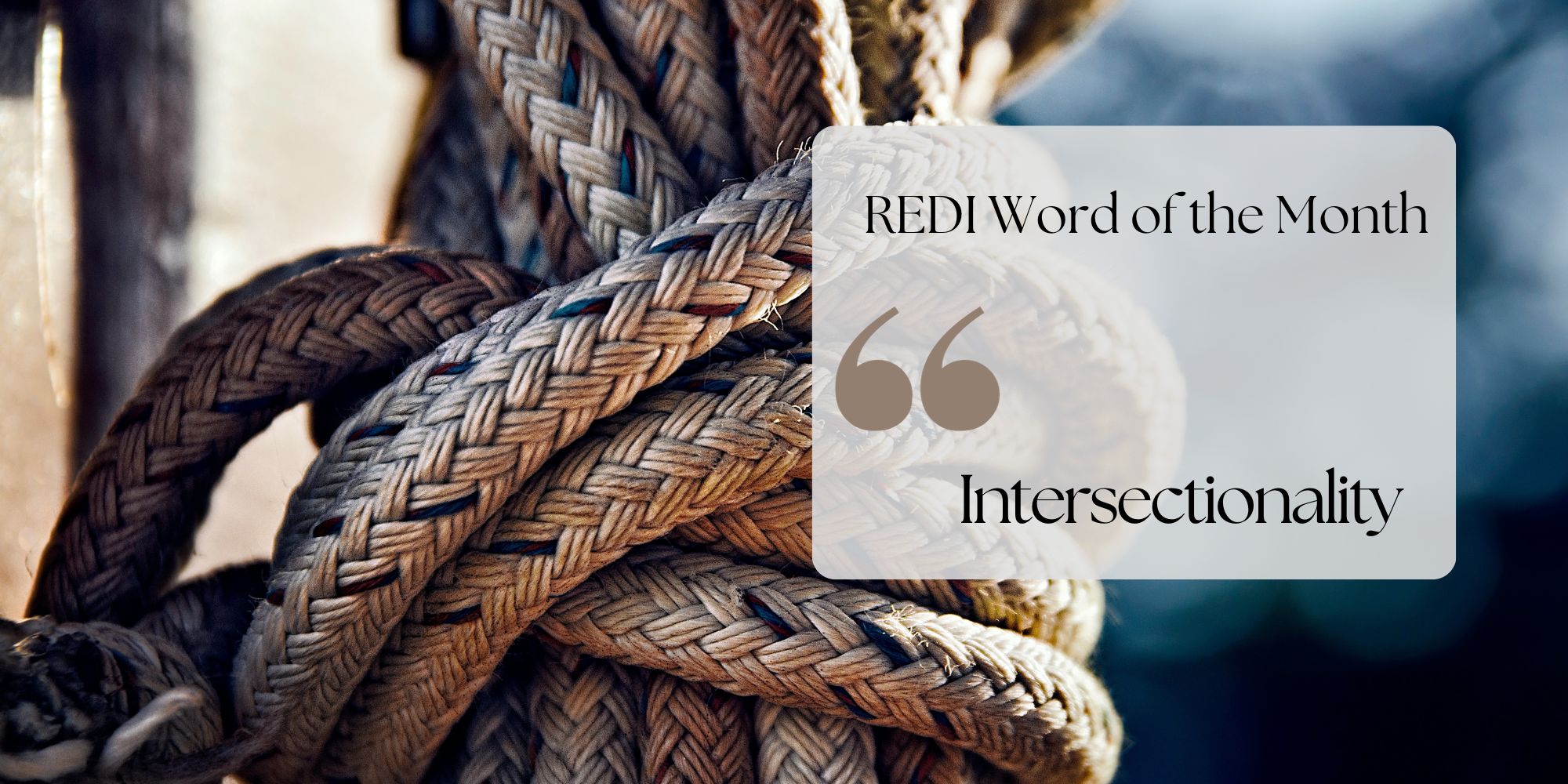 Intersectionality - Respectful Environments, Equity, Diversity & Inclusion